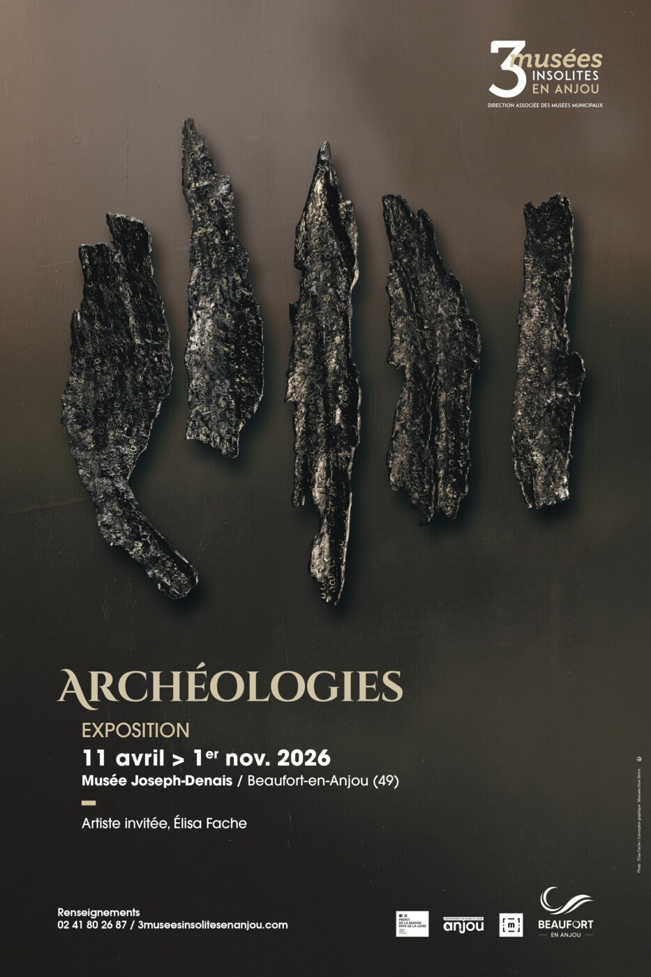 Archéologies Artiste invitée Elisa Fache - 3 musées insolites en Anjou